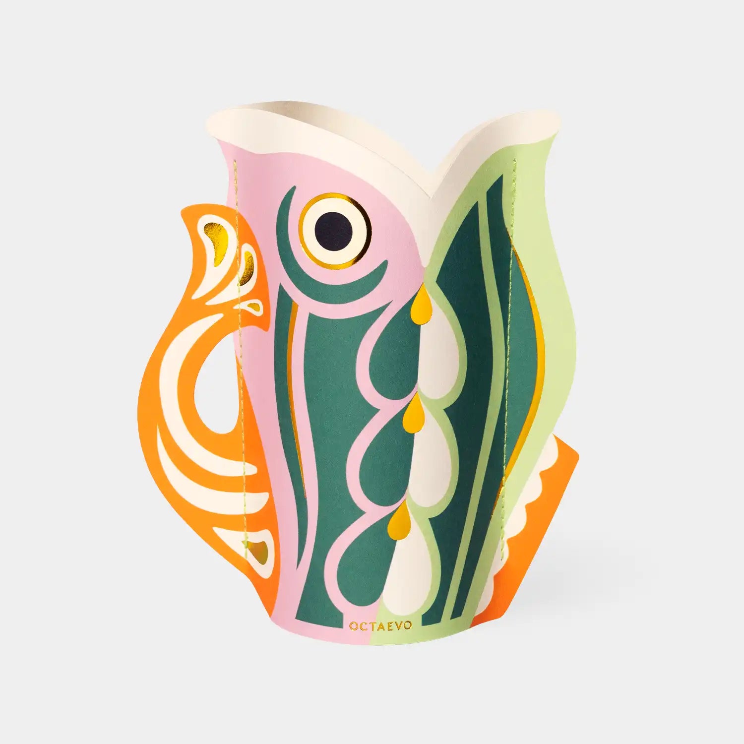 Octaevo Mini Paper Vase Fish